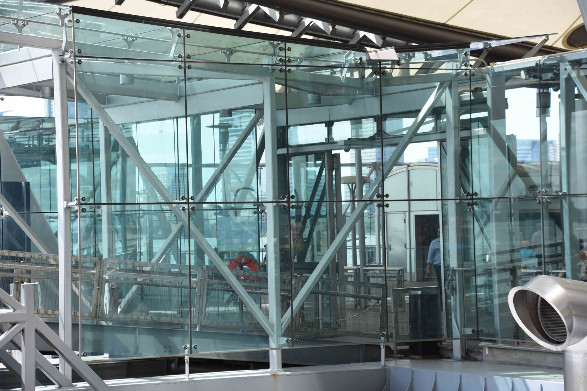 Battery Park City Ferry Terminal at World Financial Center | W&W Glass, LLC