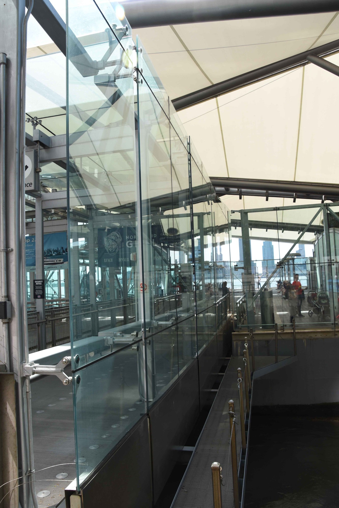 Battery Park City Ferry Terminal at World Financial Center | W&W Glass, LLC