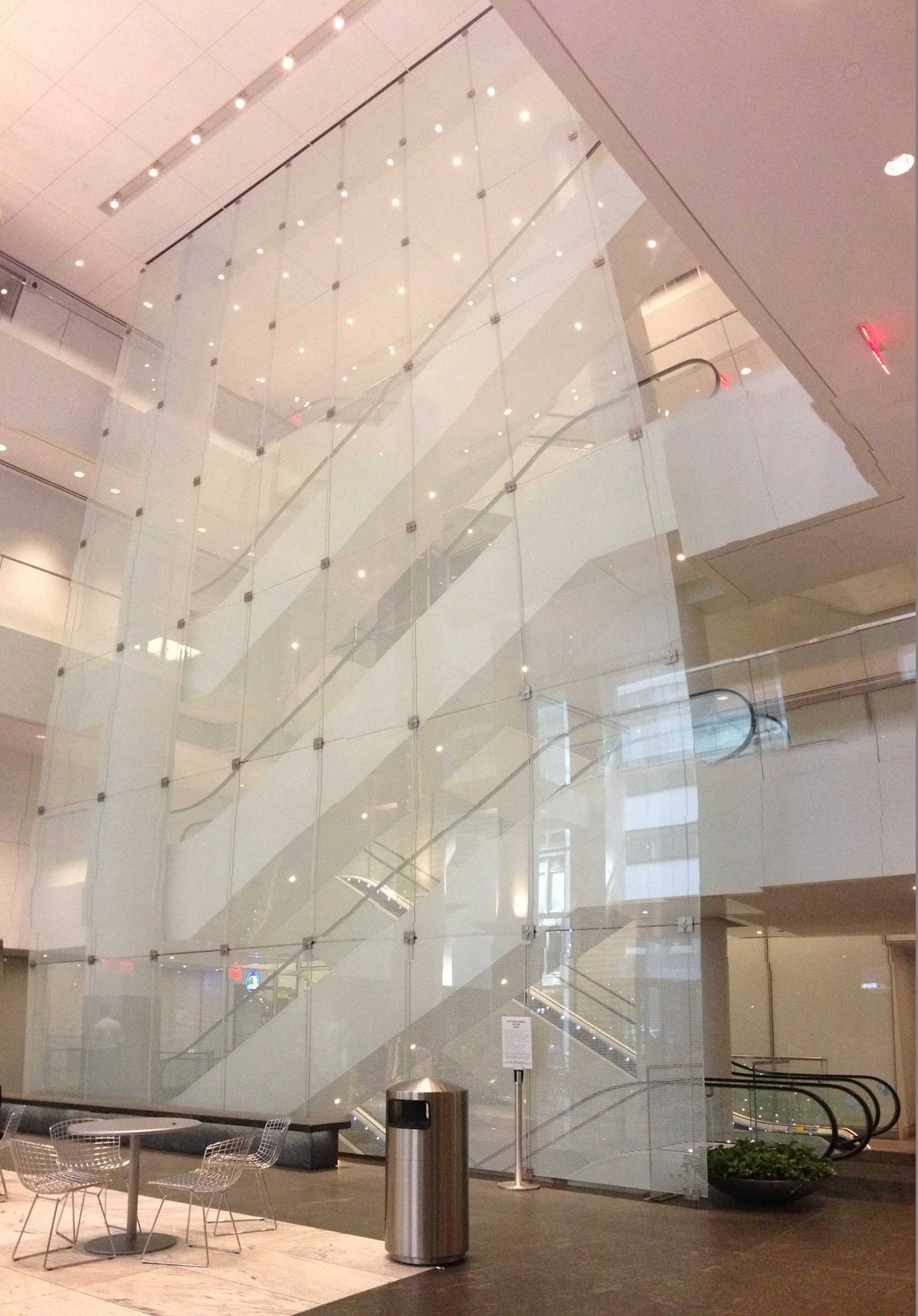 Metlife Lobby - Interior Cable Wall | W&W Glass, LLC