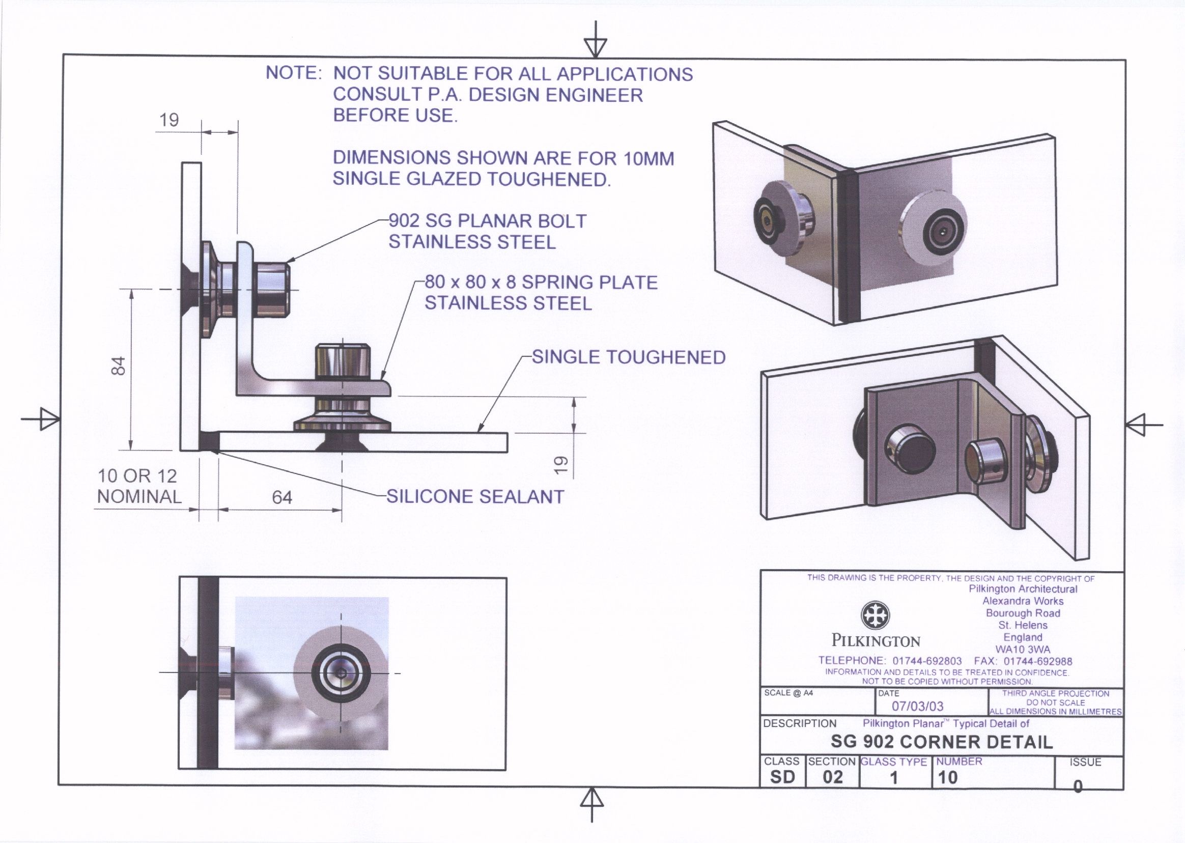 CAD Drawings | W&W Glass, LLC