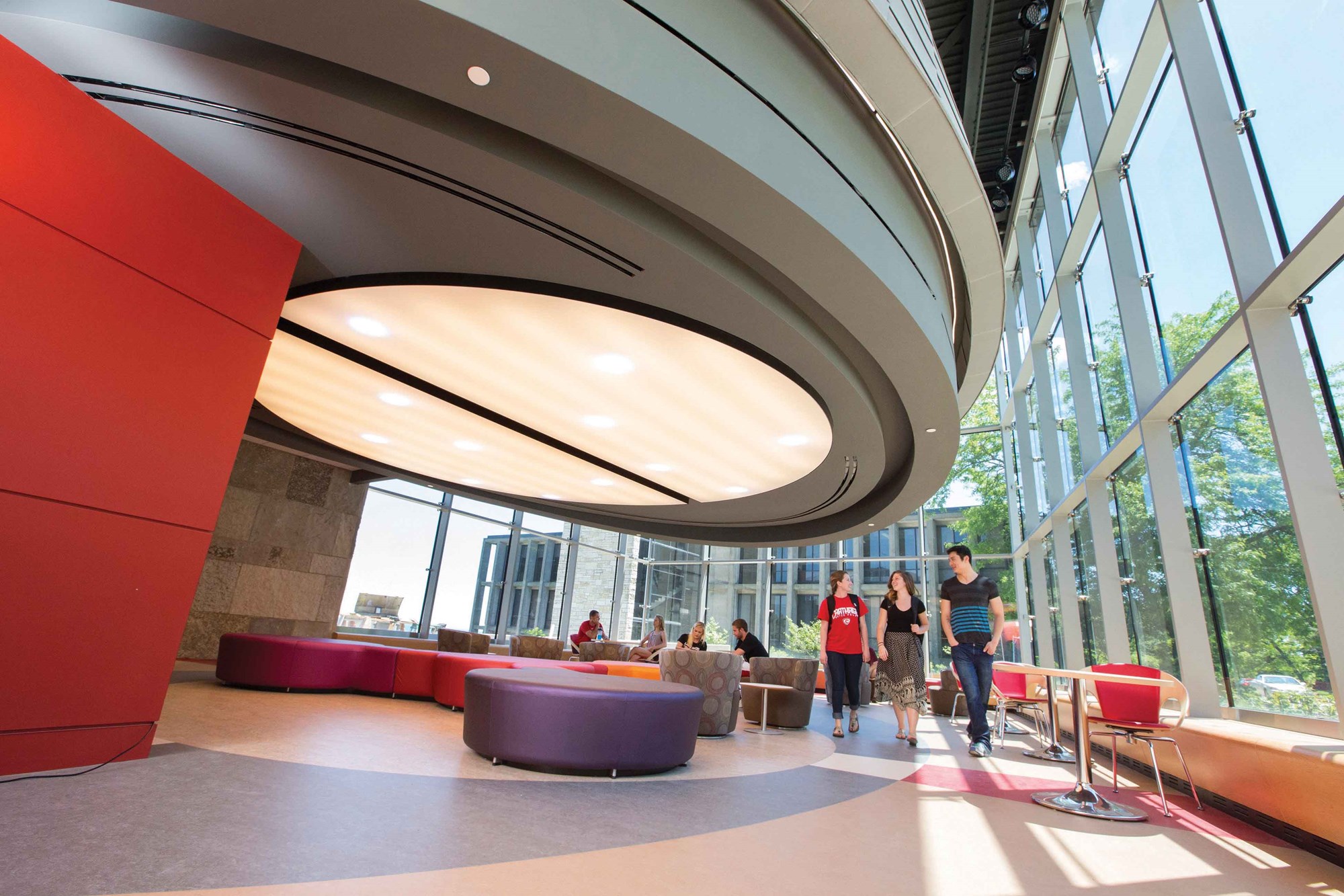 Carthage College Straz Center Project Unveiling | W&W Glass, LLC