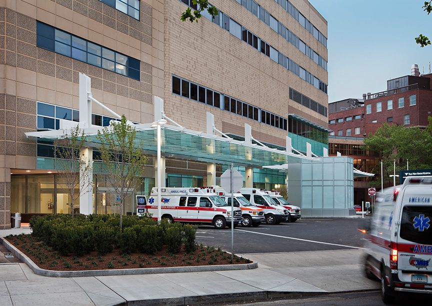 Yale New Haven Hospital Emergency Department | W&W Glass, LLC