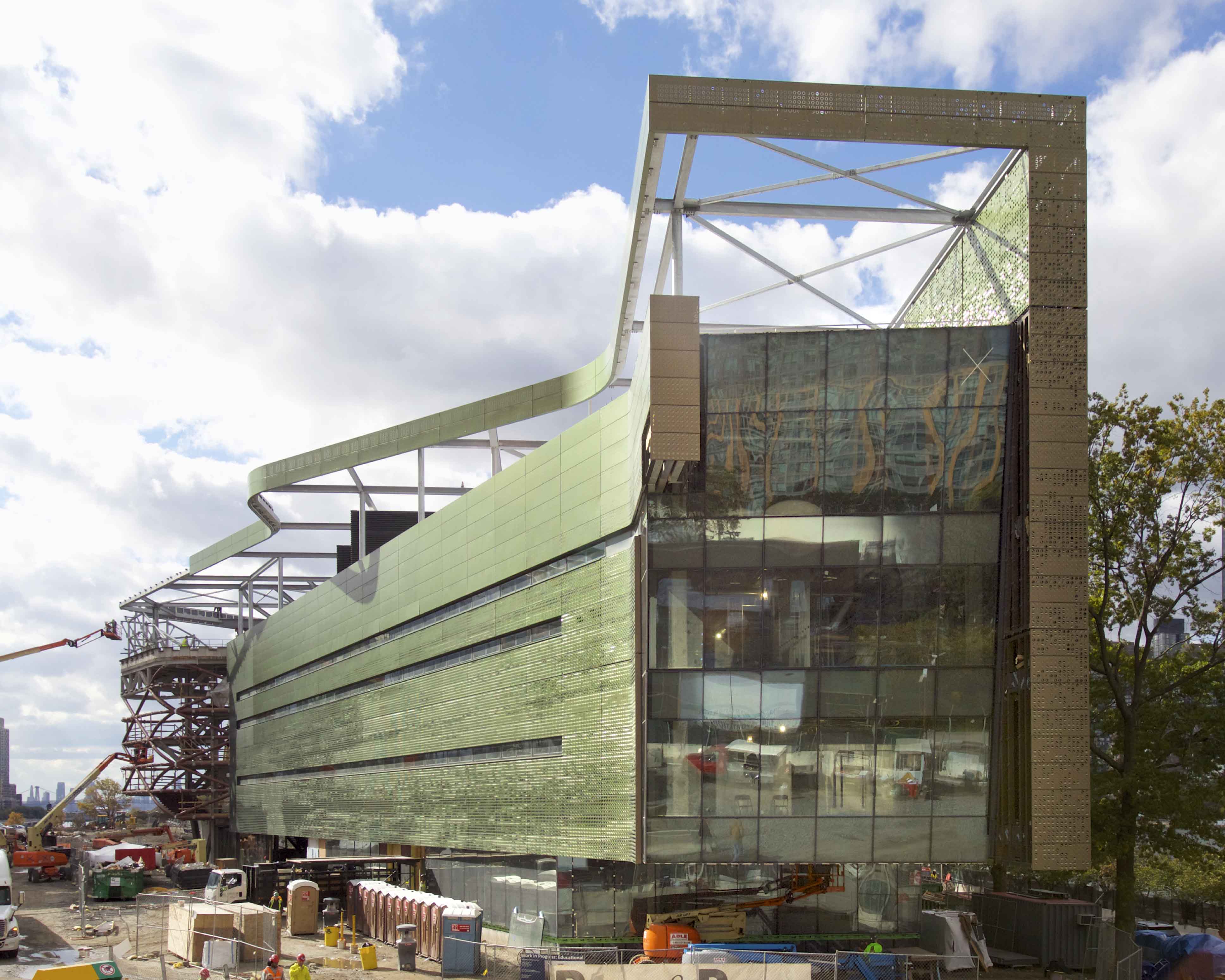 Cornell Tech Roosevelt Island First Academic Building - Bloomberg ...