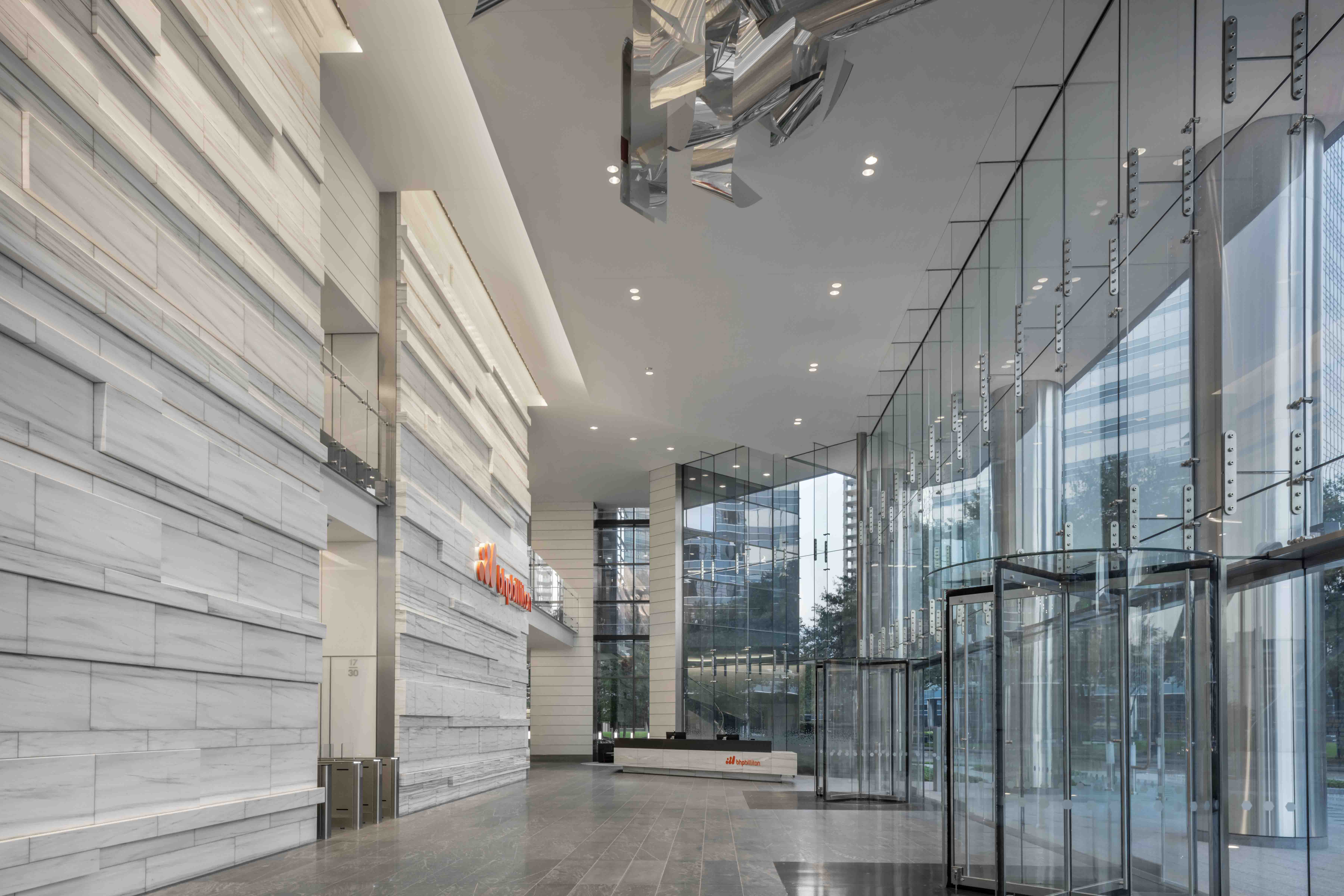 1500 Post Oak - BHP Billiton Headquarters | W&W Glass, LLC