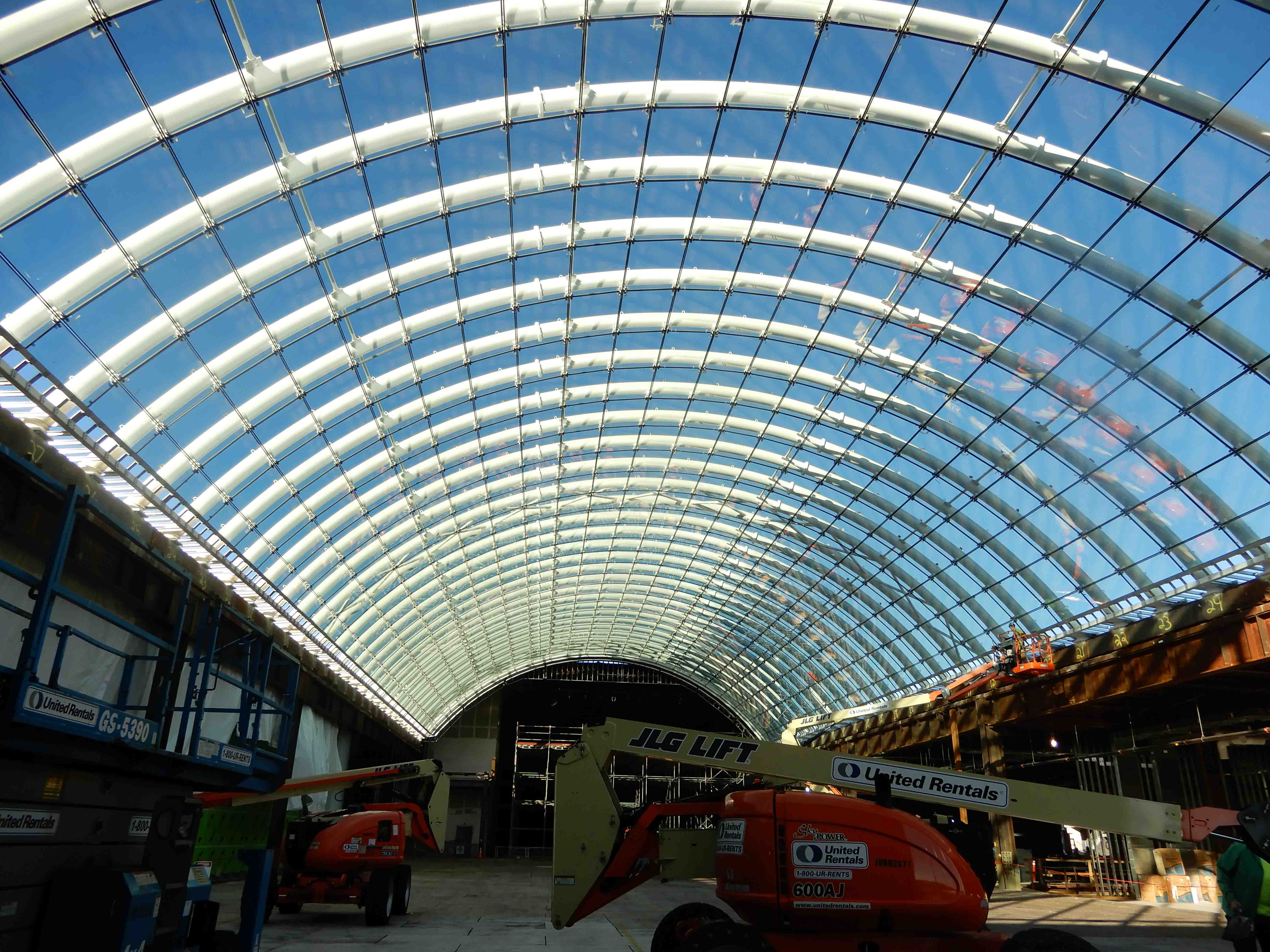 The American Dream Mall Barrel-Vault Skylight (Building F) | W&W Glass, LLC