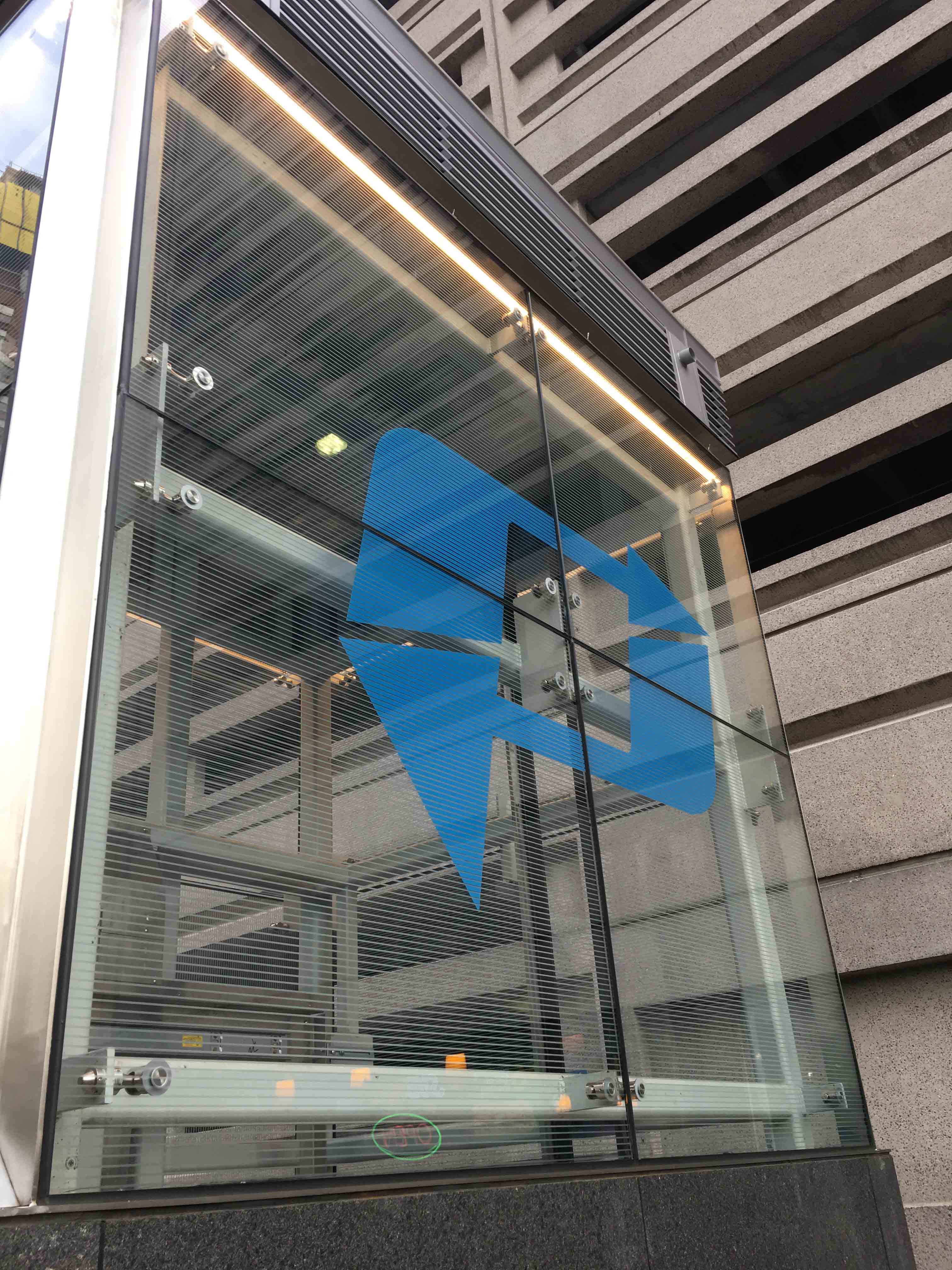 PATH Grove Street Elevator Enclosure | W&W Glass, LLC