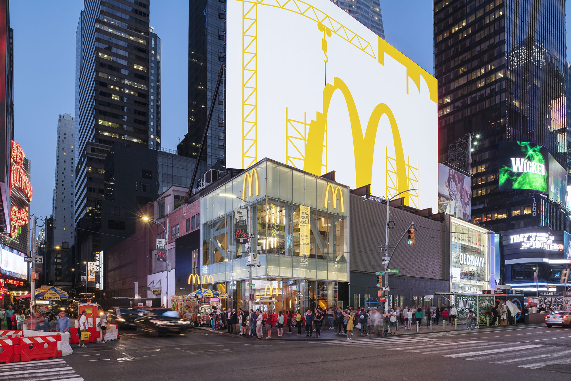 McDonald's Flagship Times Square | W&W Glass, LLC