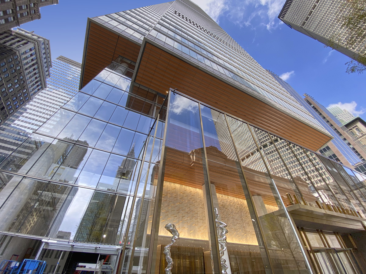 One Vanderbilt Podium: W&W Glass Glass Facade Project