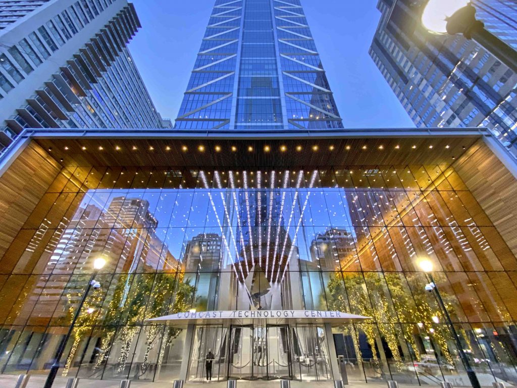 Comcast Technology Center - 1800 Arch Street East Podium | W&W Glass, LLC