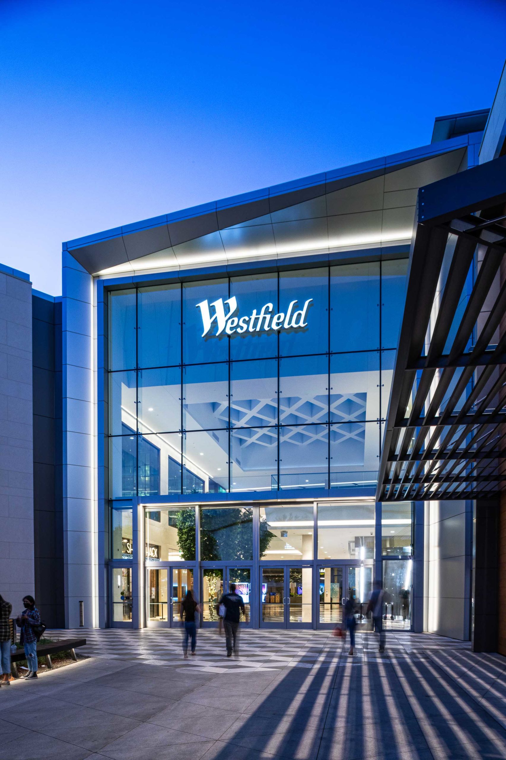 Westfield Valley Fair Mall - Entrances | W&W Glass, LLC